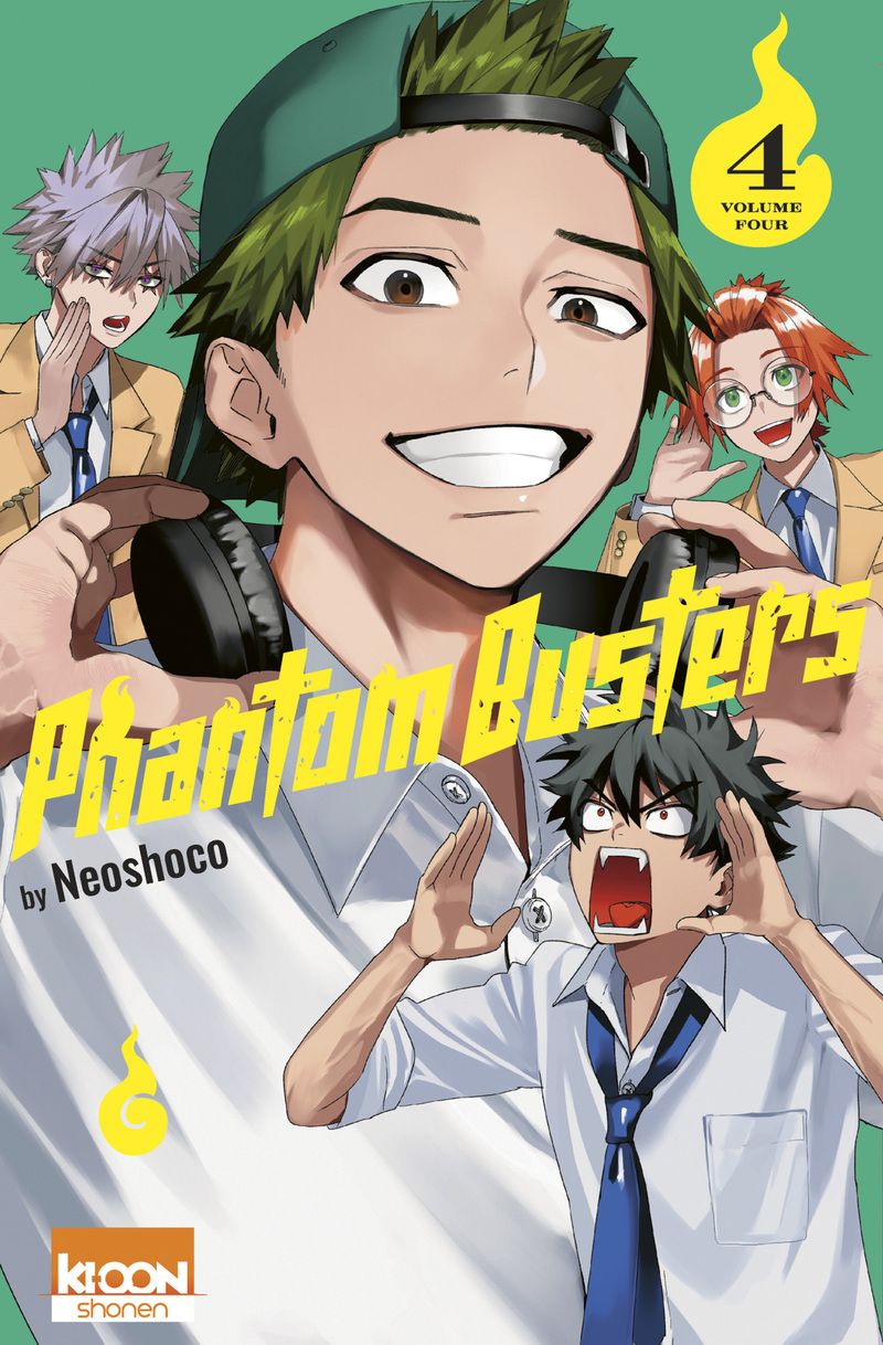 Phantom busters T4, manga chez Ki-oon de Neoshoco